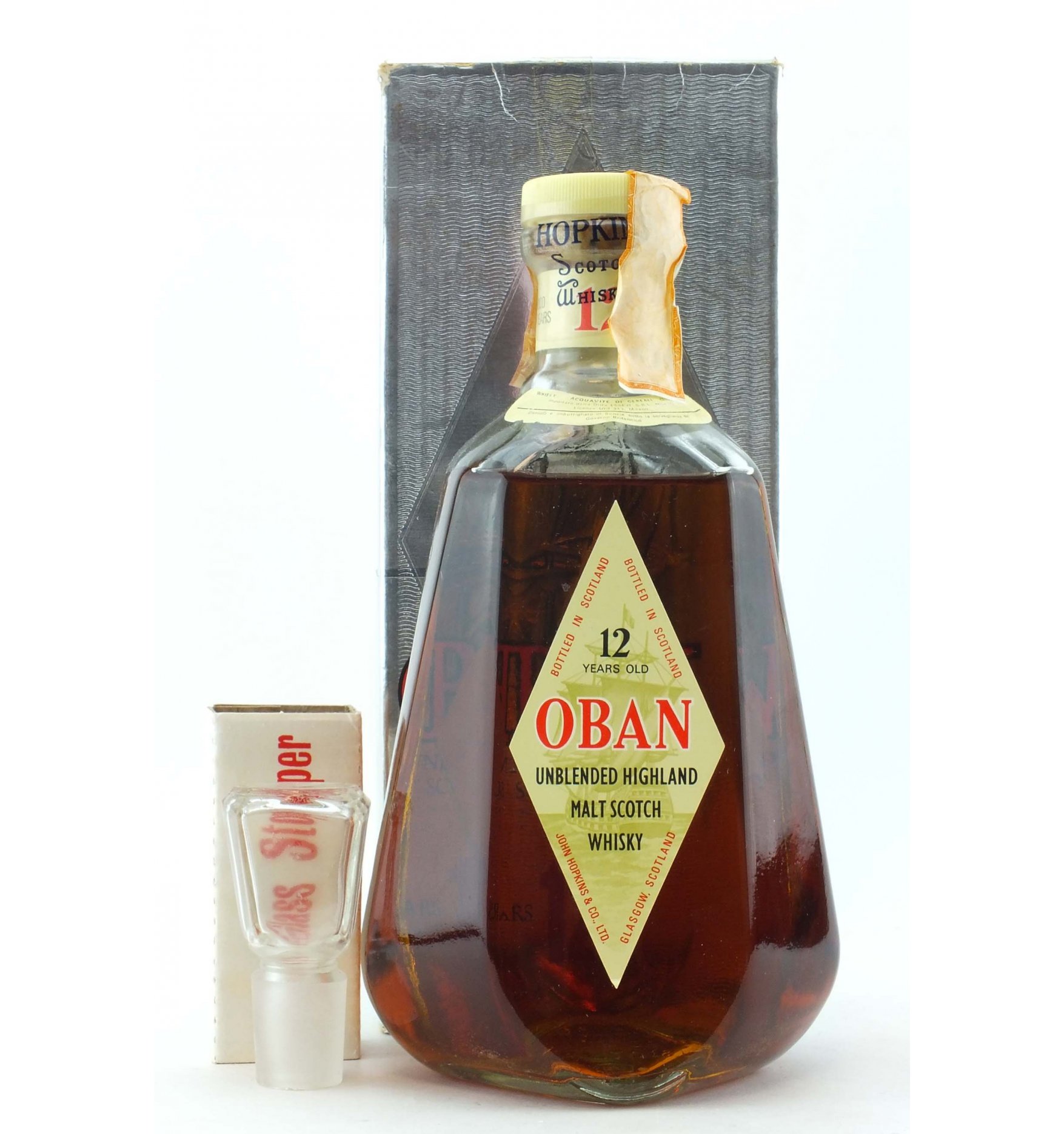 Oban 12, decanter from the 1970s | Malt Fascination
