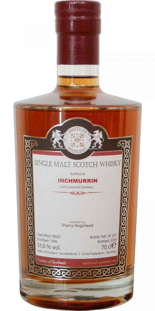 Inchmurrin 1996-2018, 51% – Malts of Scotland | Malt Fascination
