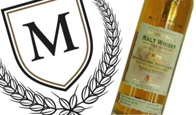 Springbank 37, 1970-2007, Sherry Cask 1344, 43% – Secret Treasures ...